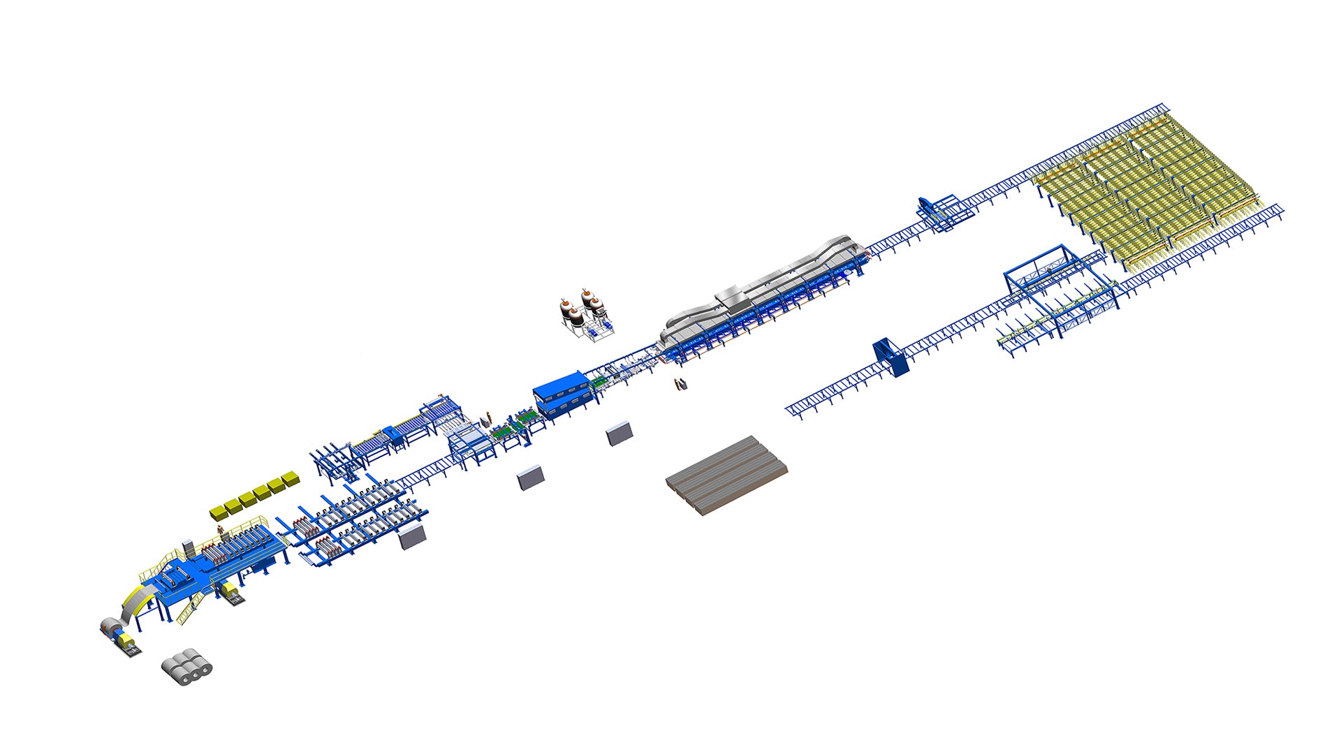 Sandwich Panel Production Line | PU / PIR / Rock Wool Manufacturer ...