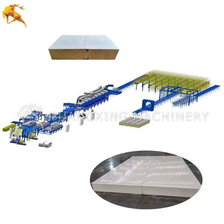 Sandwich Panel Production Line | PU / PIR / Rock Wool Manufacturer ...